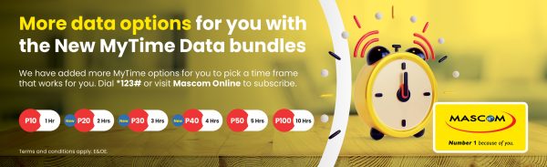 MyTime Bundles – Mascom | Number 1 Because of you