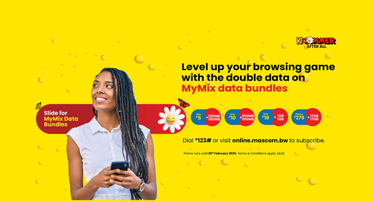 Mascom | Number 1 Because of you