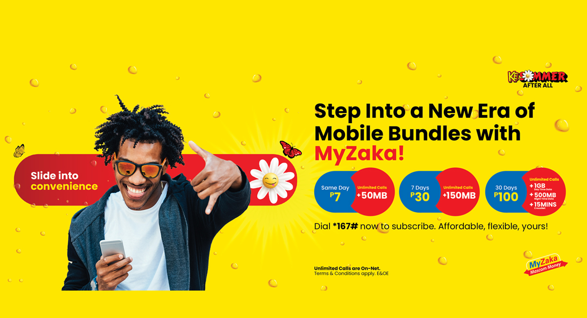 Mascom | Number 1 Because of you