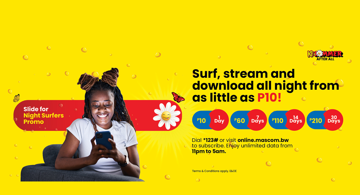 Mascom | Number 1 Because of you