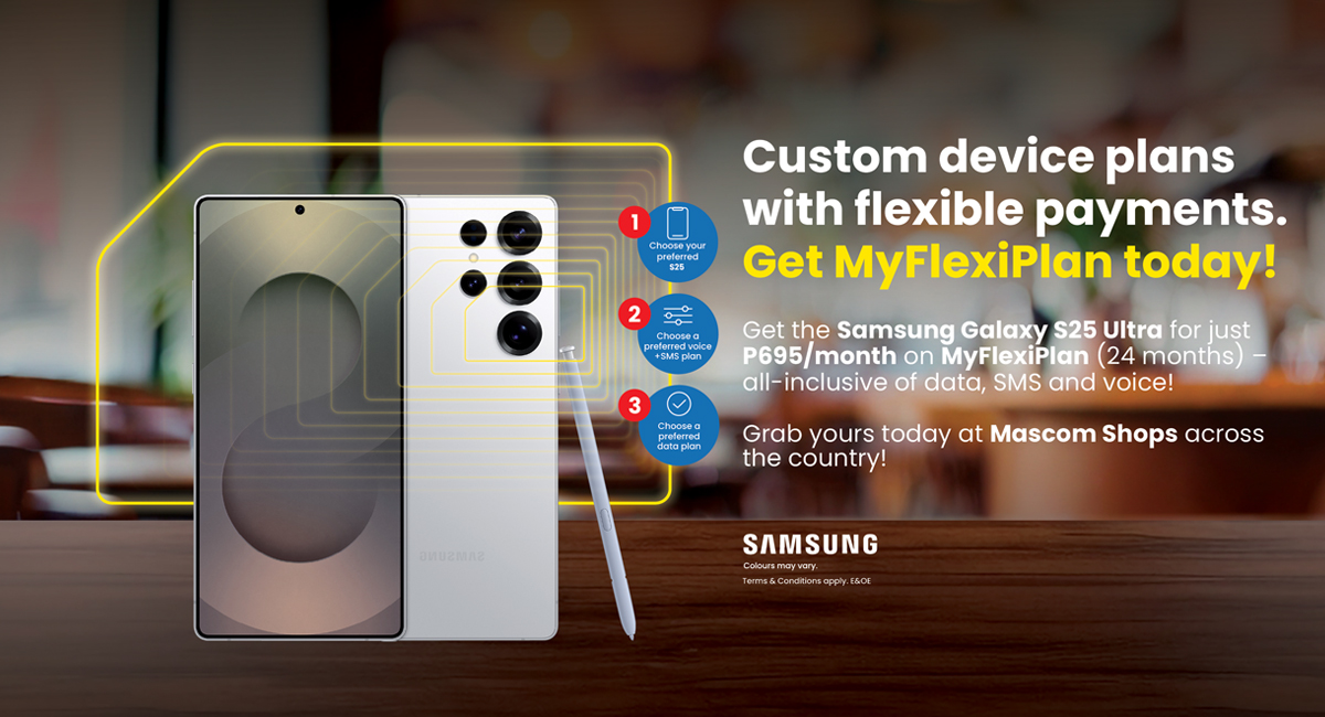 Mascom | Number 1 Because of you