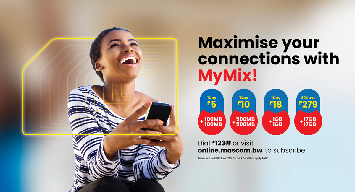 Mascom | Number 1 Because of you