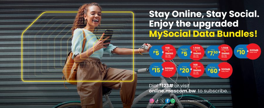 MySocial – Mascom | Number 1 Because of you